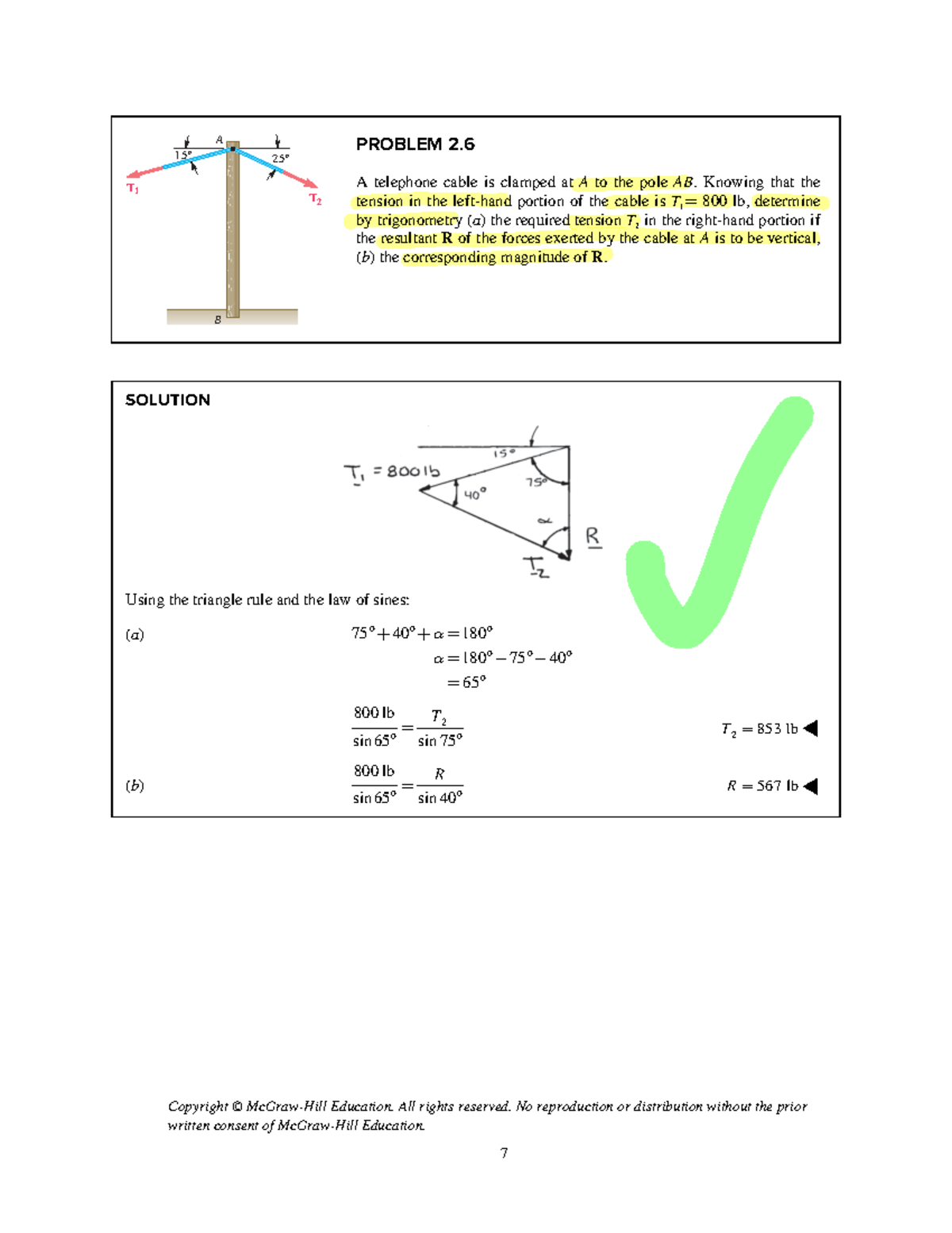 Chapter 2 - Tutorial work ch2 - Copyright © McGraw-Hill Education. All ...