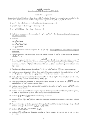 MATH314 assignment 5 - Practice - Math 314 - Studocu