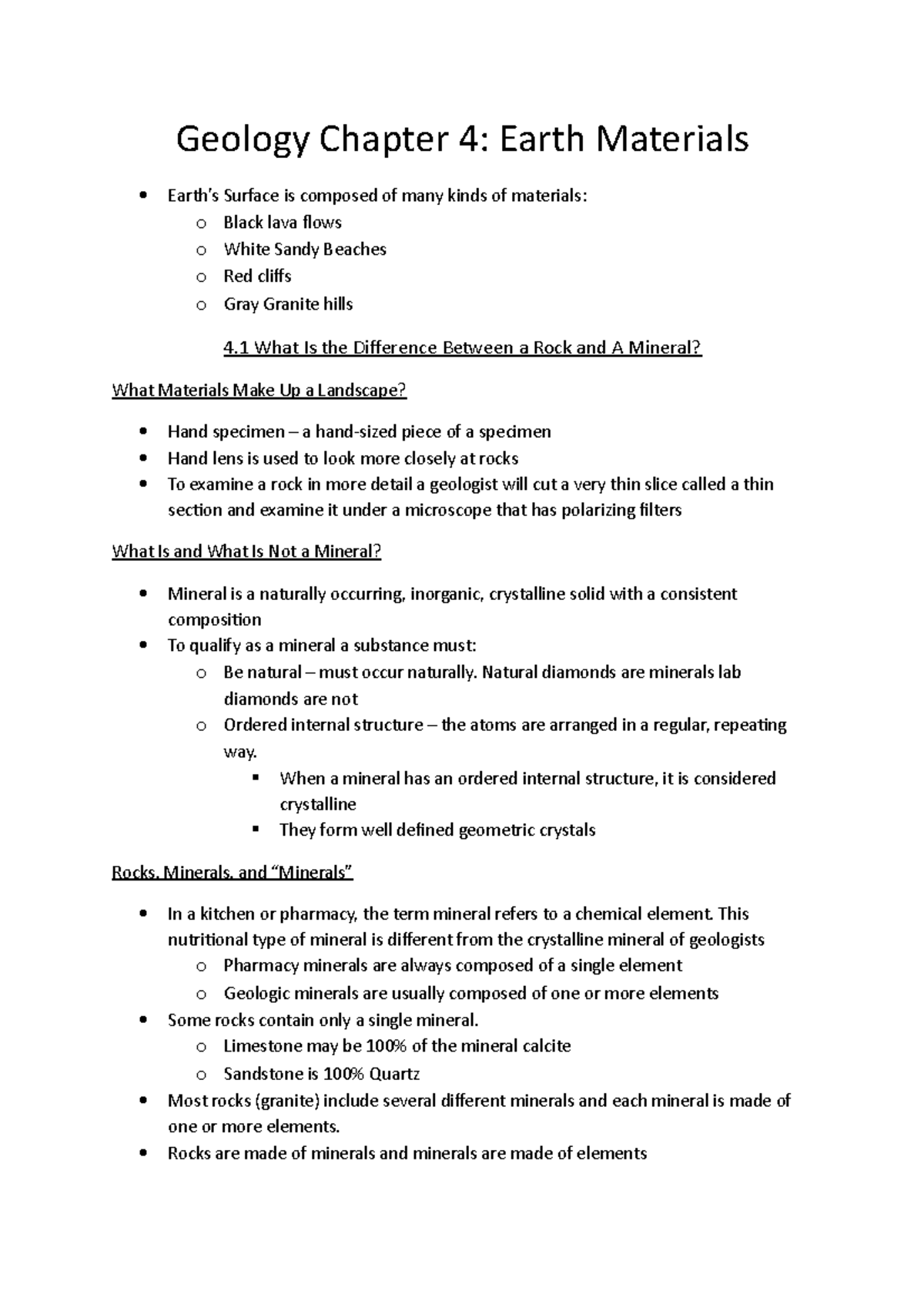 Geology Chapter 4 - Natural diamonds are minerals lab diamonds are not ...