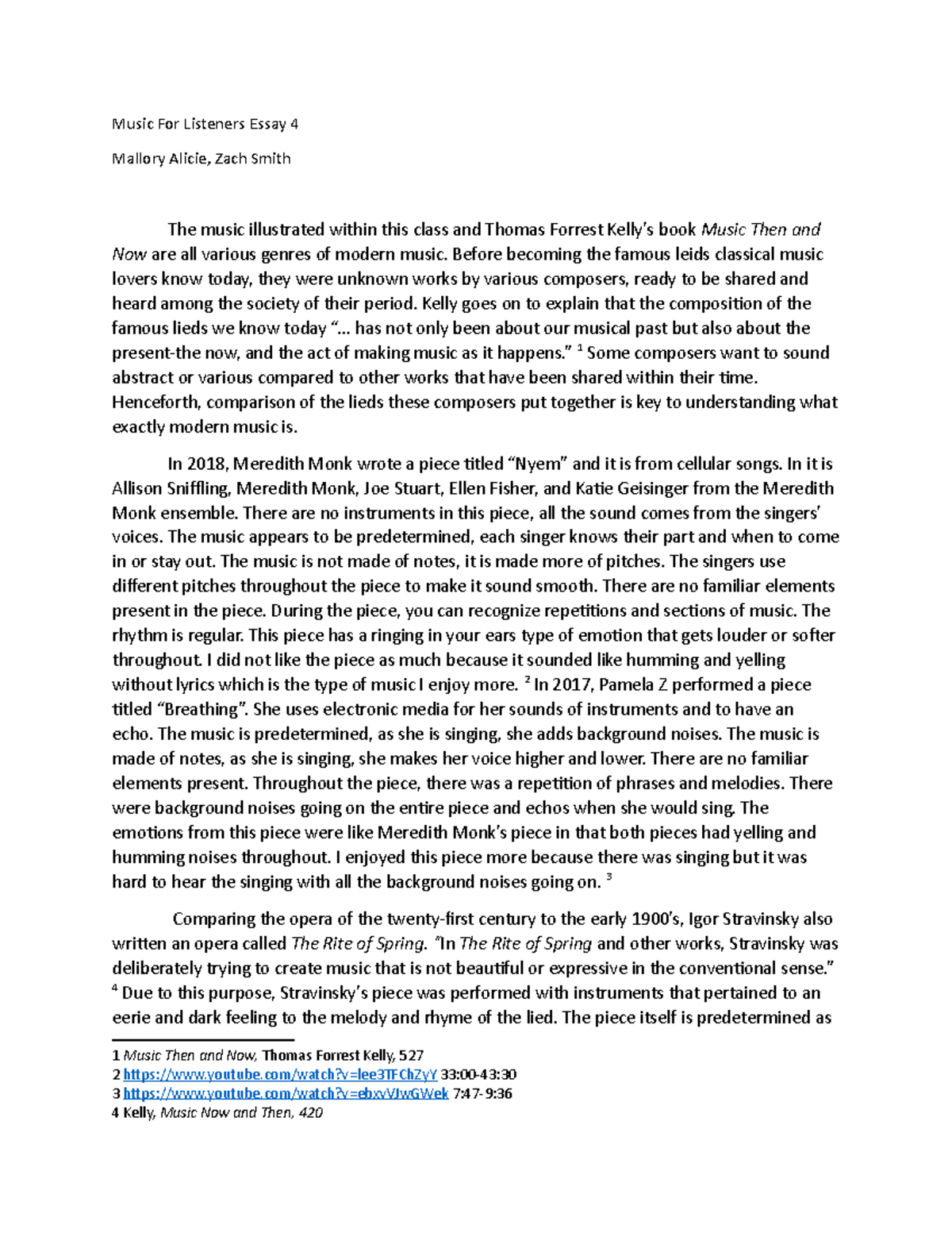 Music For Listeners Essay 4 - Before becoming the famous leids ...