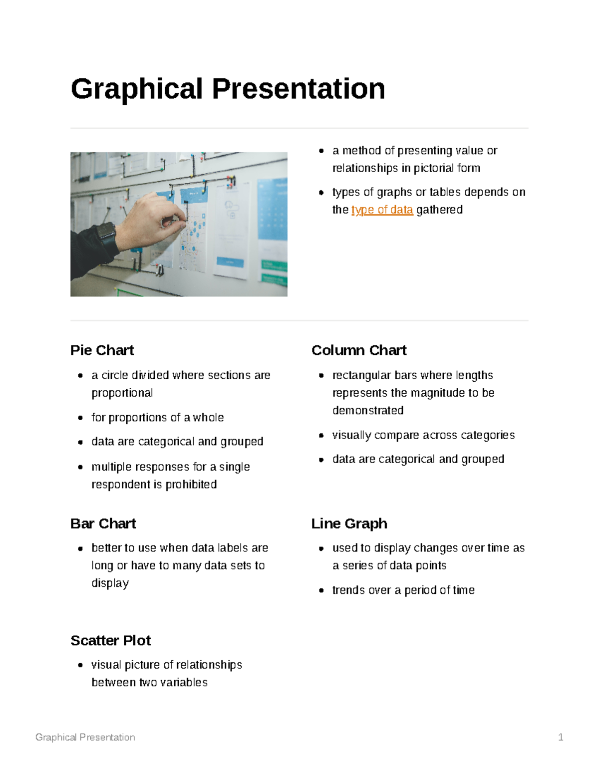 Graphical Presentation - Studocu