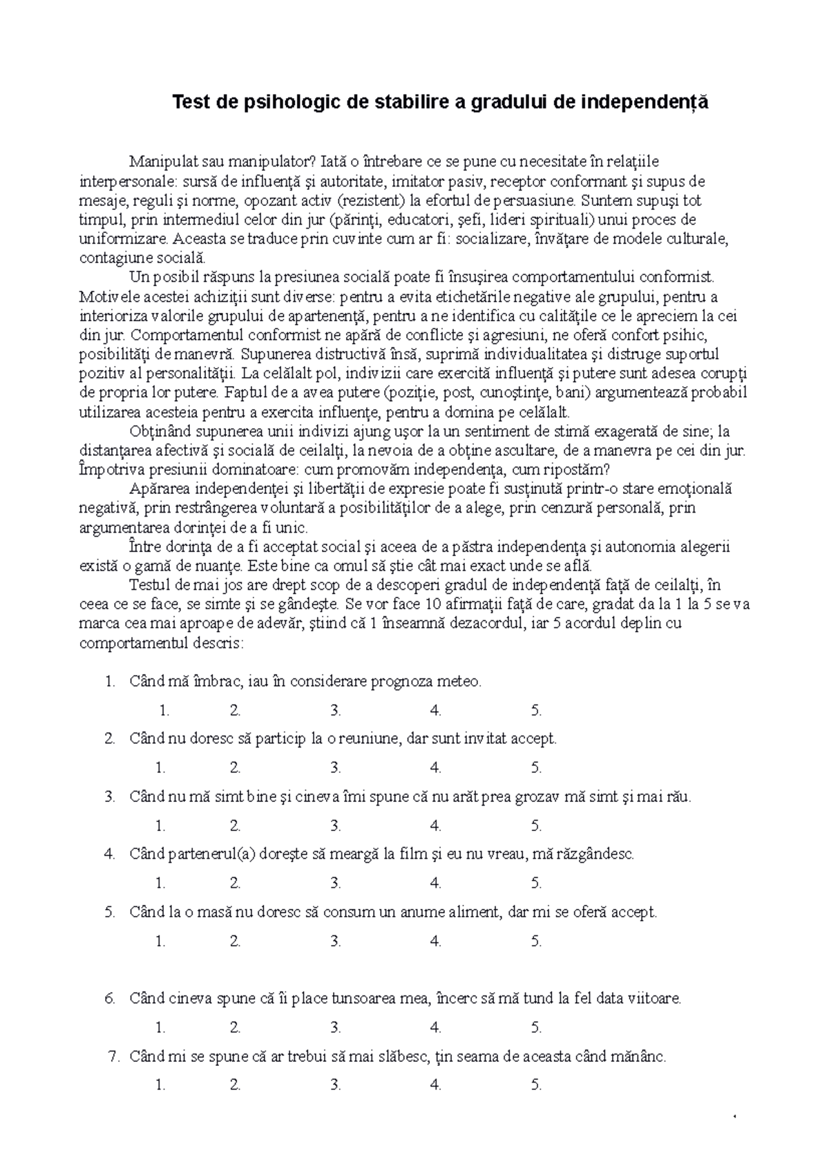 11557261-Teste-Psihologie - Test de psihologic de stabilire a gradului ...