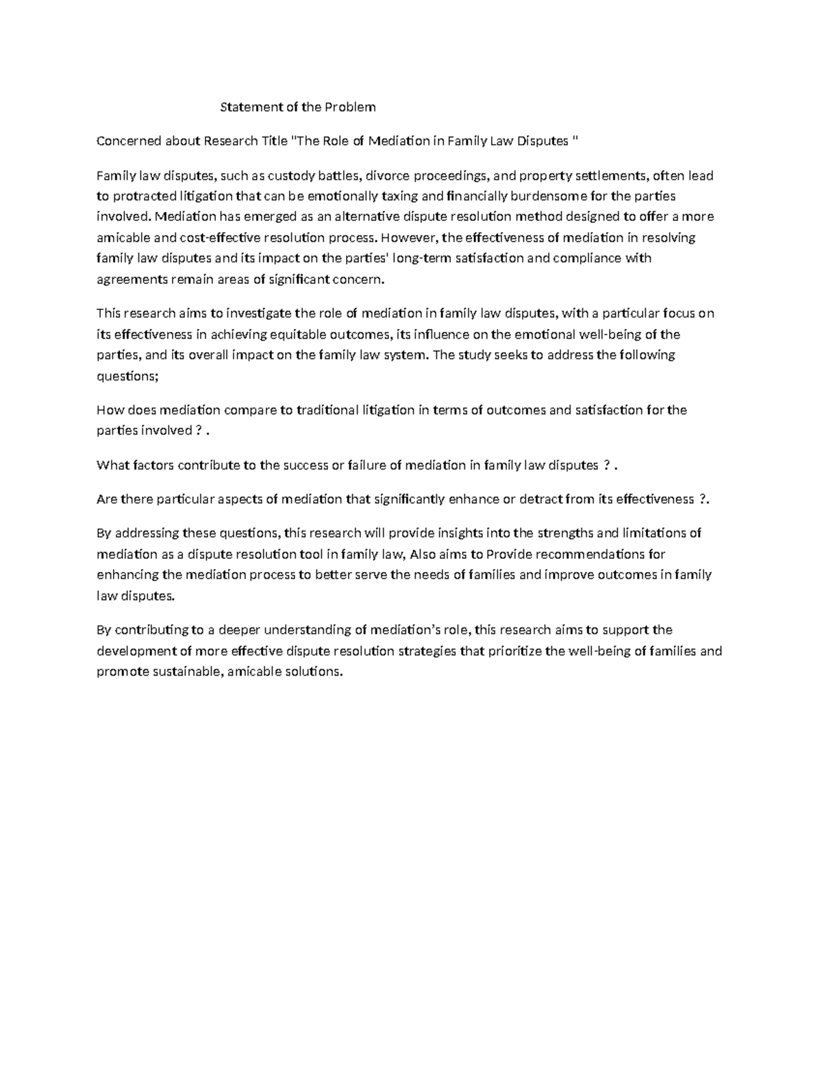 Statement of th-WPS Office - Statement of the Problem Concerned about ...