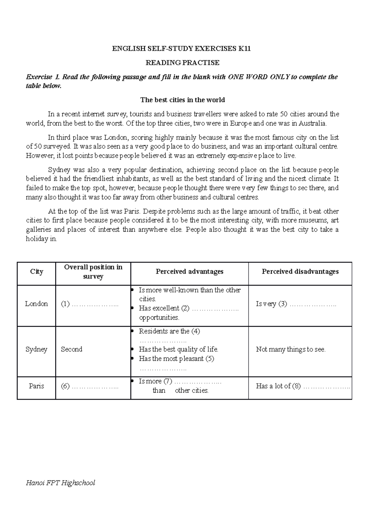 Bài tập tự học K11 04 - mmmmmmmmmmmmmmmmmmm - ENGLISH SELF-STUDY ...