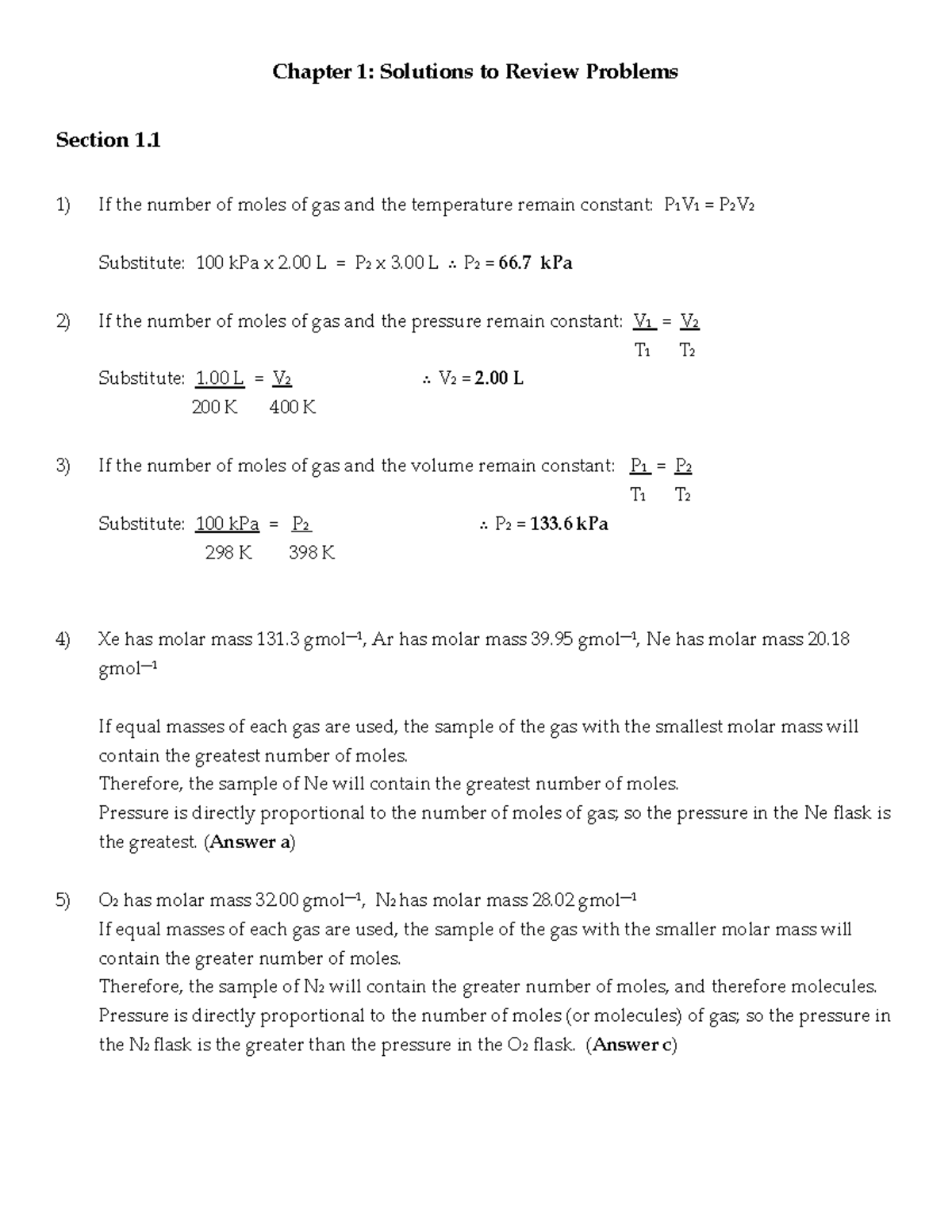 Chapter 1Solutions 2024 - Chapter 1 : Solutions to Review Problems ...