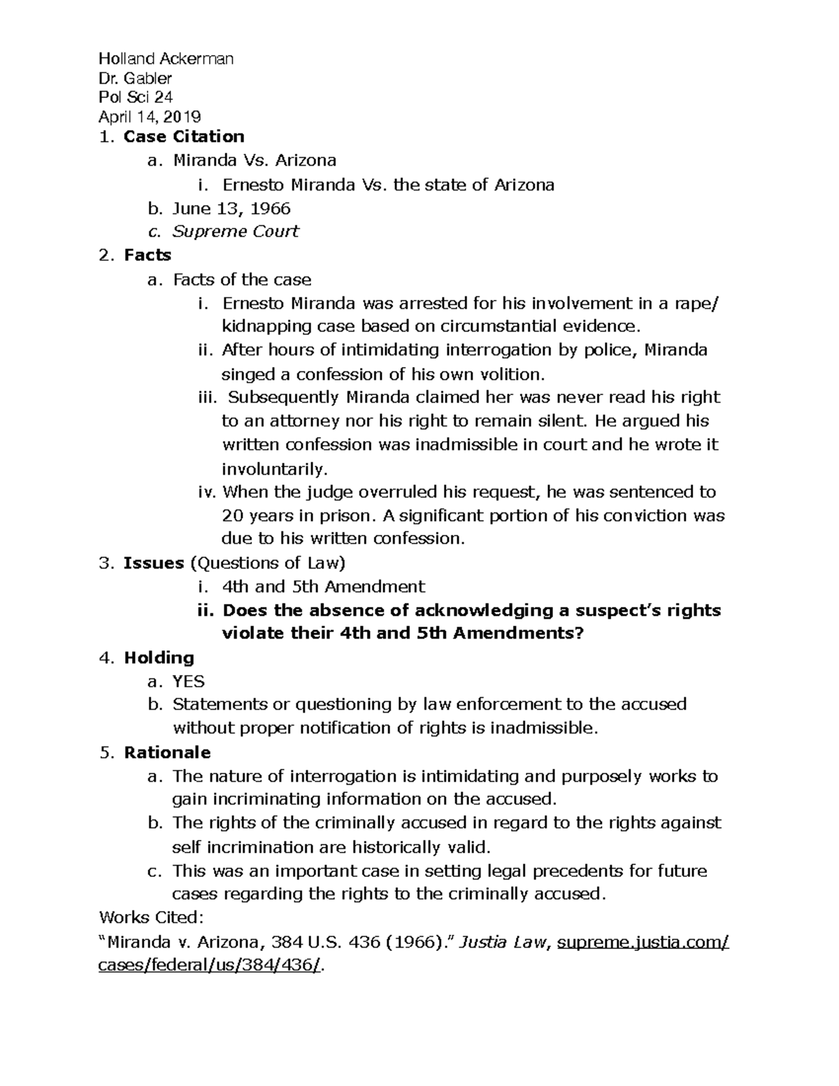 Briefing Miranda - Holland Ackerman Dr. Gabler Pol Sci 24 April 14 ...