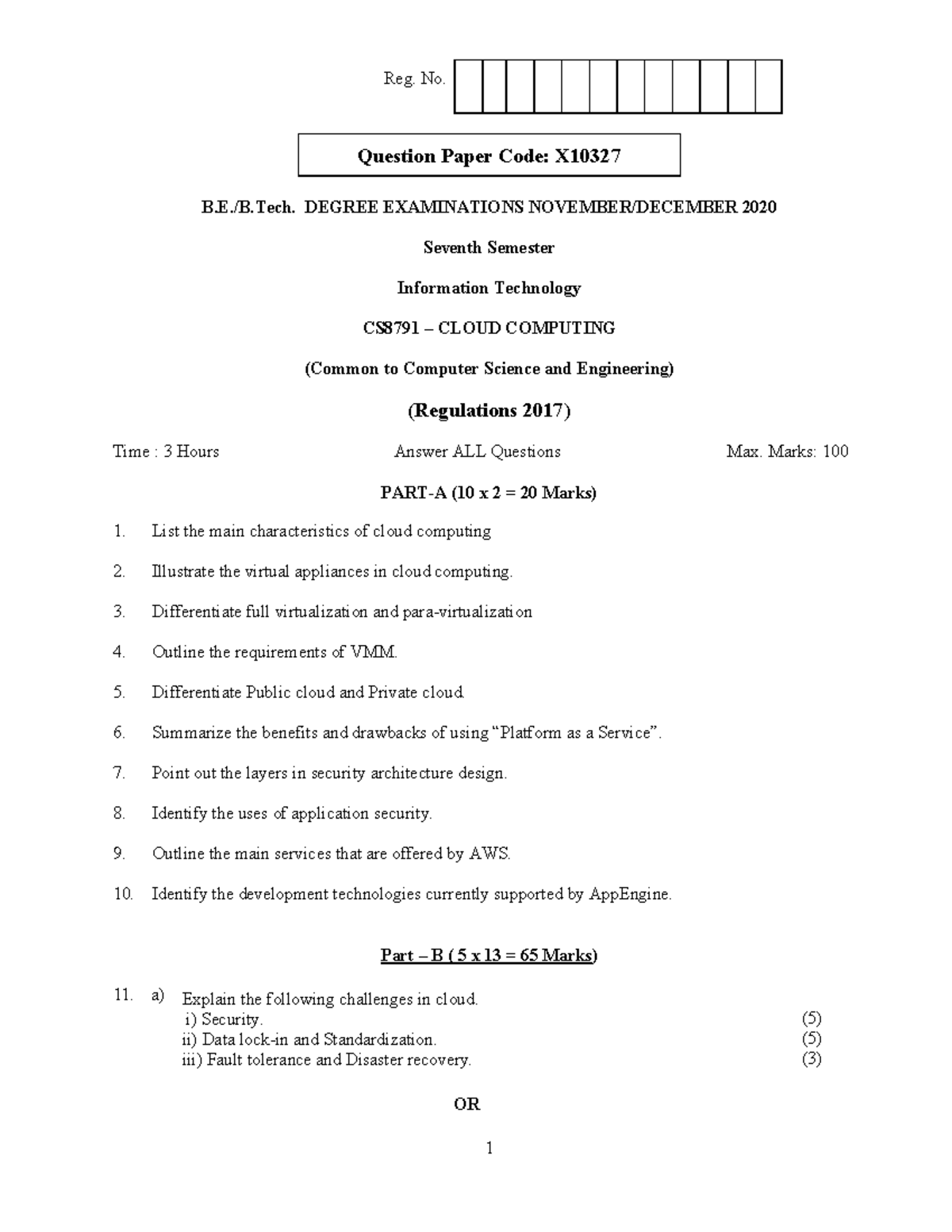 QP1 - CLOUD COMPUTING - 3 , + 4 - Studocu