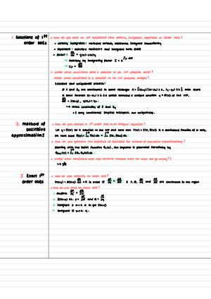 Revision Sheet - Notes - Contents - Studocu