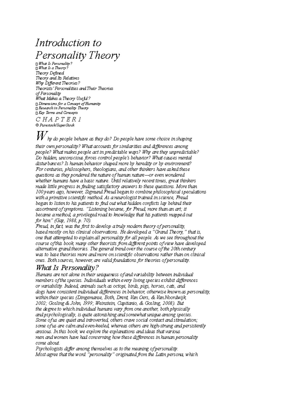 TOP - Chapter ONE - Jess Feist Gregory J. Feist Tomi-Ann Roberts ...