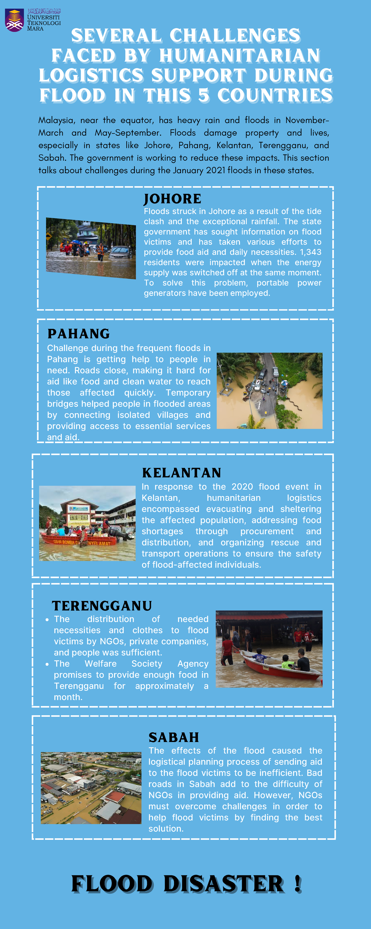 TPT510 Exercise 1 - The effects of the flood caused the logistical ...