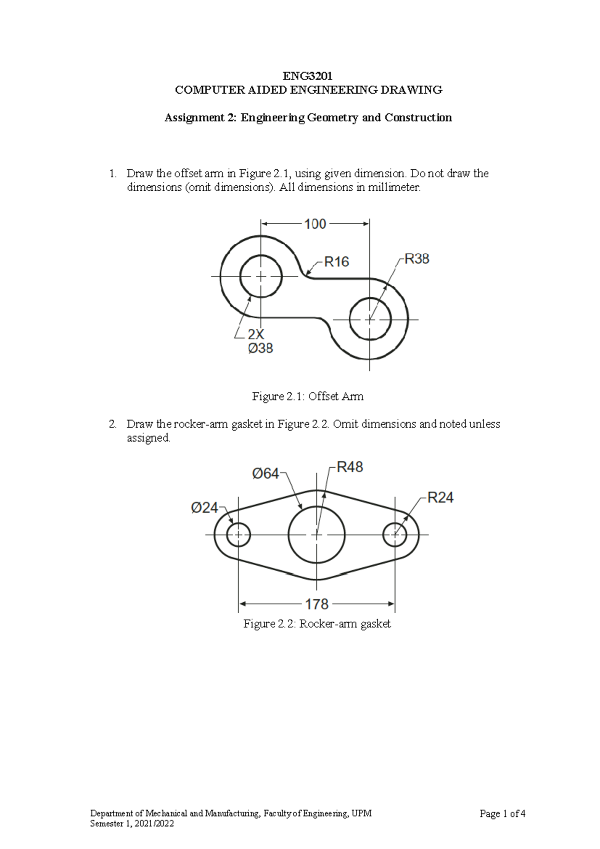 ENG3201 Assignment 2 - hiff - Department of Mechanical and Manufacturing, Faculty of Engineering ...
