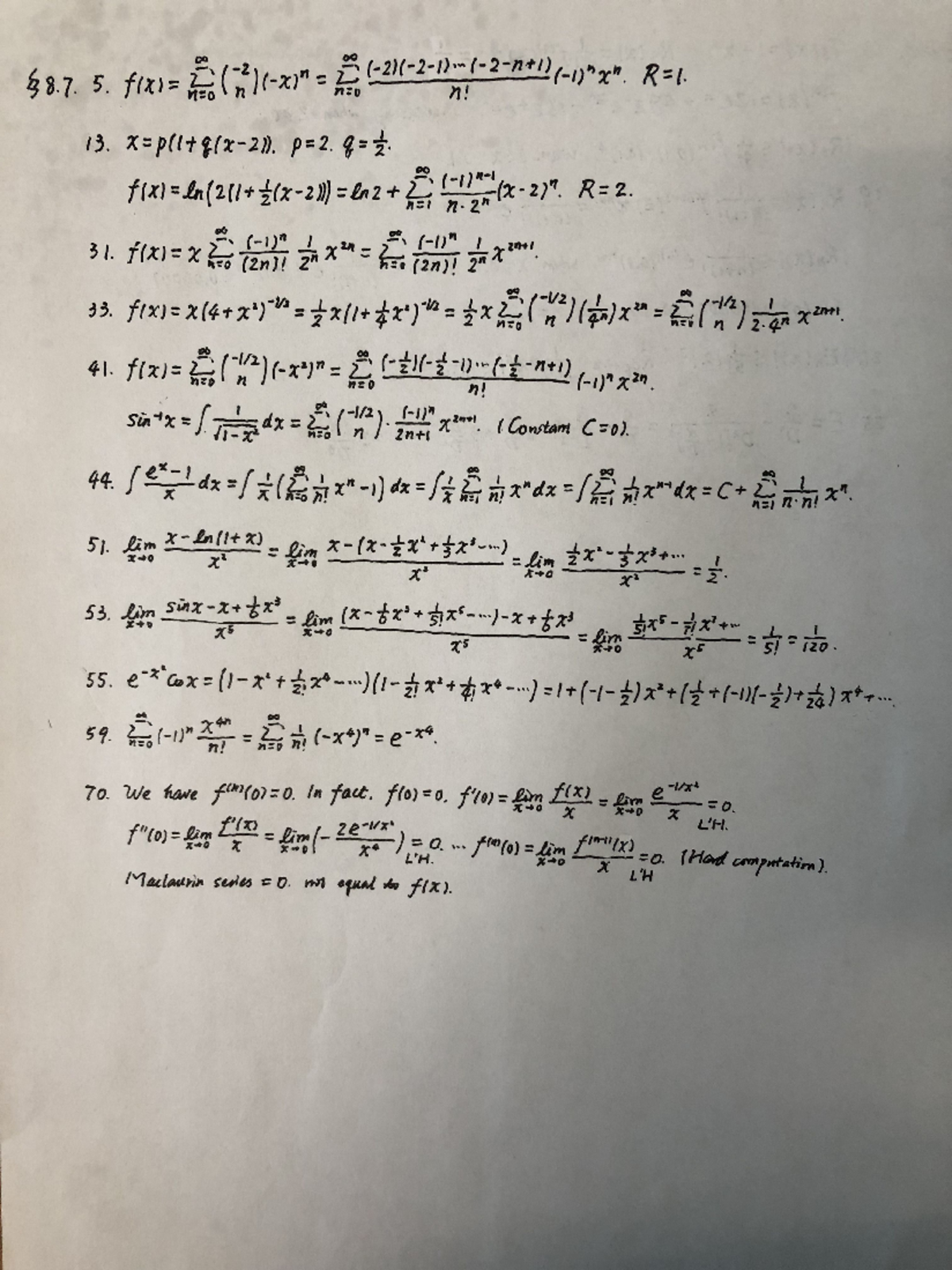 Lesson 8.7 Homework - MATH 126 - Studocu