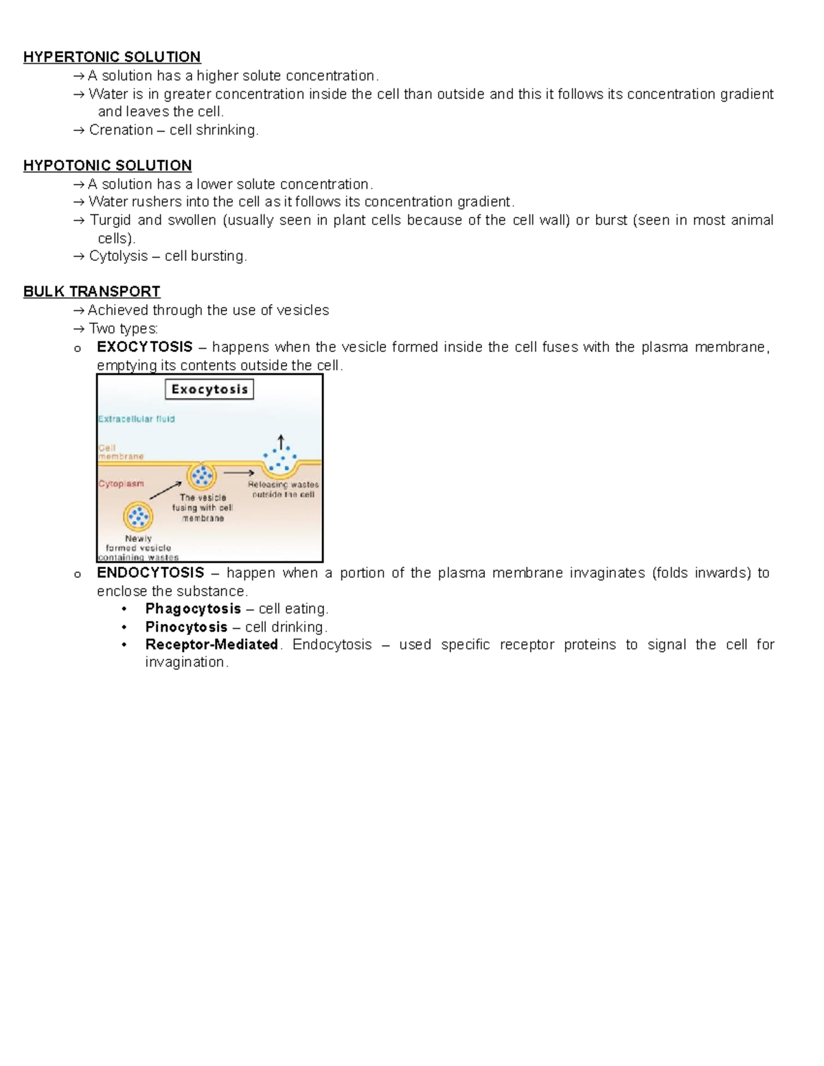 Hypertonic Solution Hypertonic Solution → A Solution Has A Higher 4275