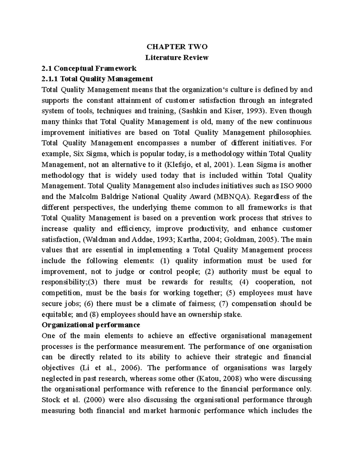 Chapter TWO.doc ibe - note - CHAPTER TWO Literature Review 2 Conceptual ...