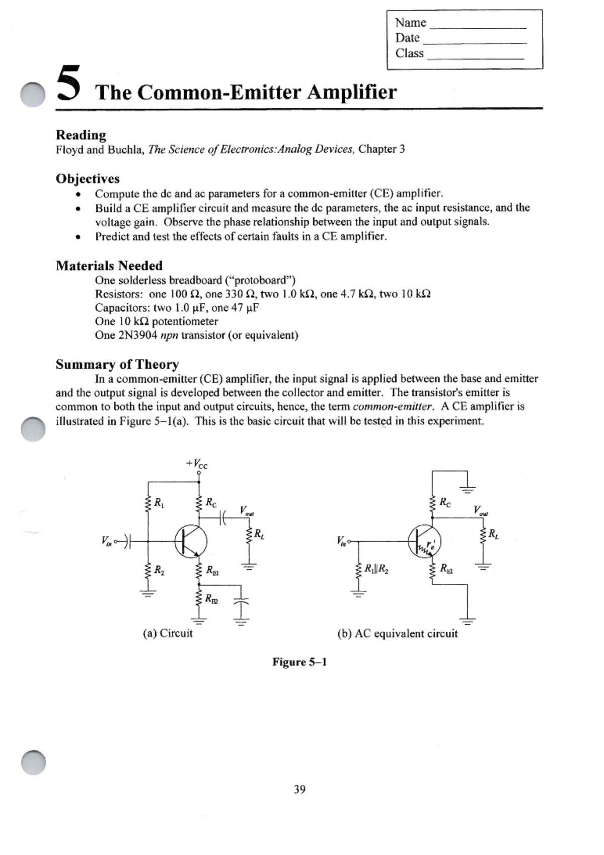 LAB 5 EXPE 5 - lab work - EMT 1250 - Studocu