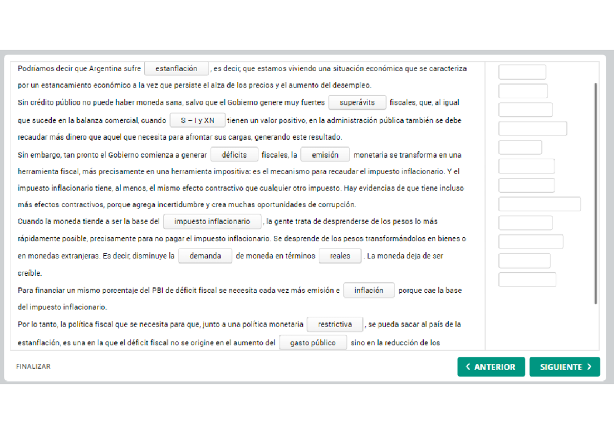 API 1 - Finanzas Inter - distractor.. deflación - Finanzas ...