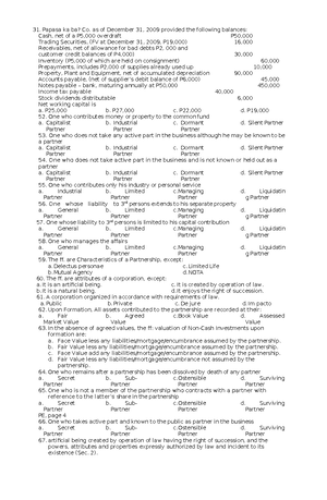 Learning Check -1 - envi scie lecture notes and answer sheet - Allan ...