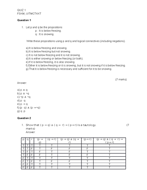 Muhammad Hazim BIN Muhammad Khairi SHAM CDCS230C - CSC QUIZ 4 (5%) NAME ...