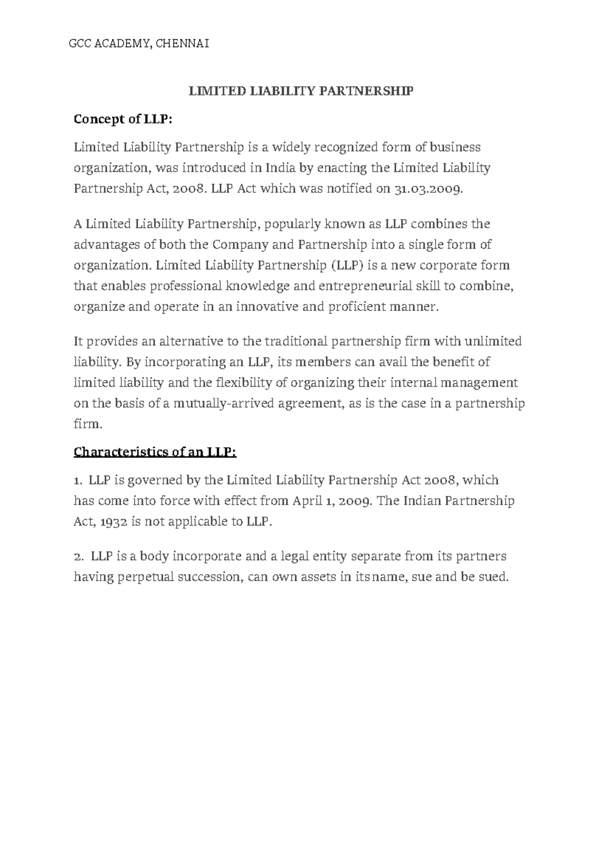 Limited Liability Partnership Notes 2233b3b0-f672-4c9a-8a3d ...