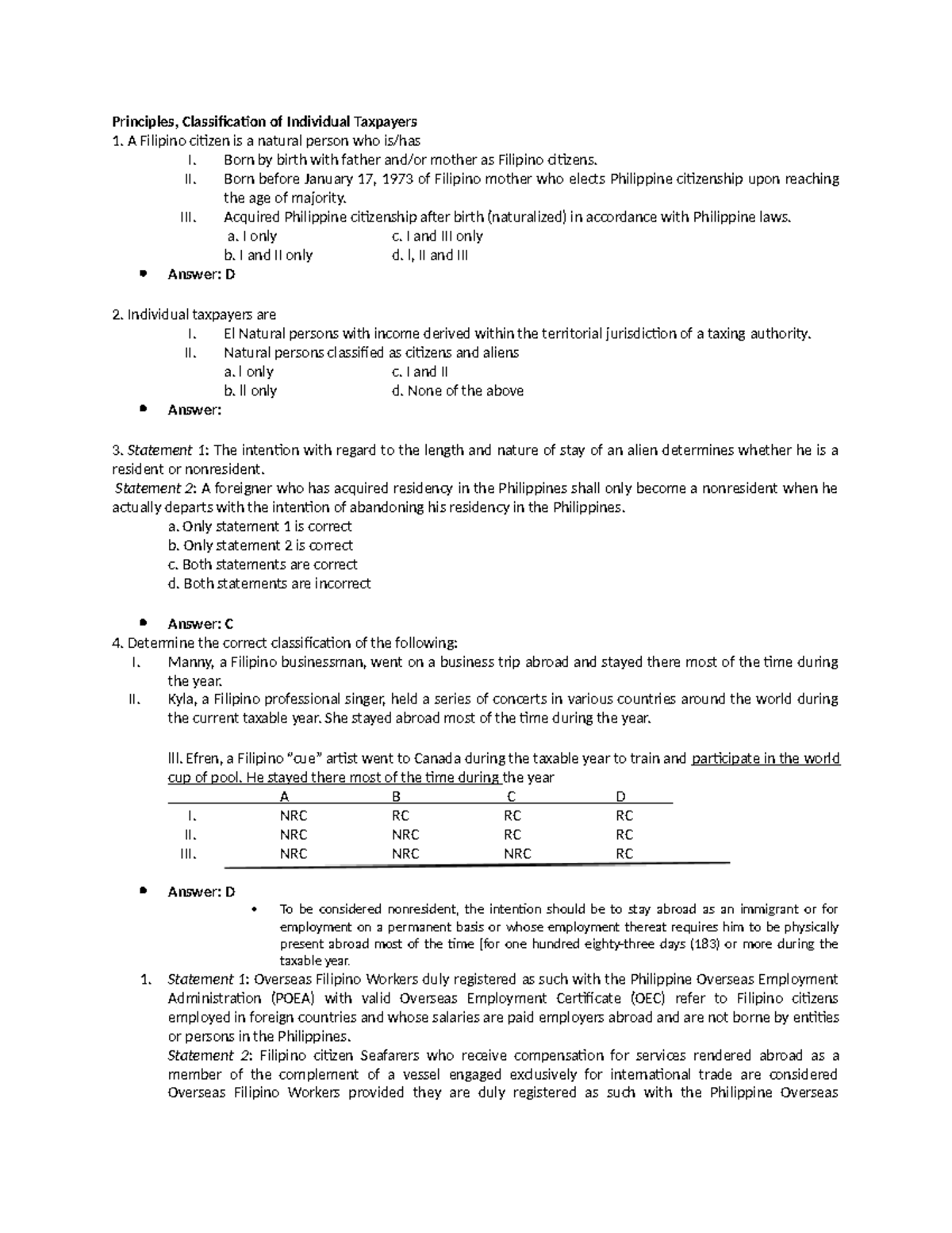 Tax tax - taxation problem solving and theories - Principles ...
