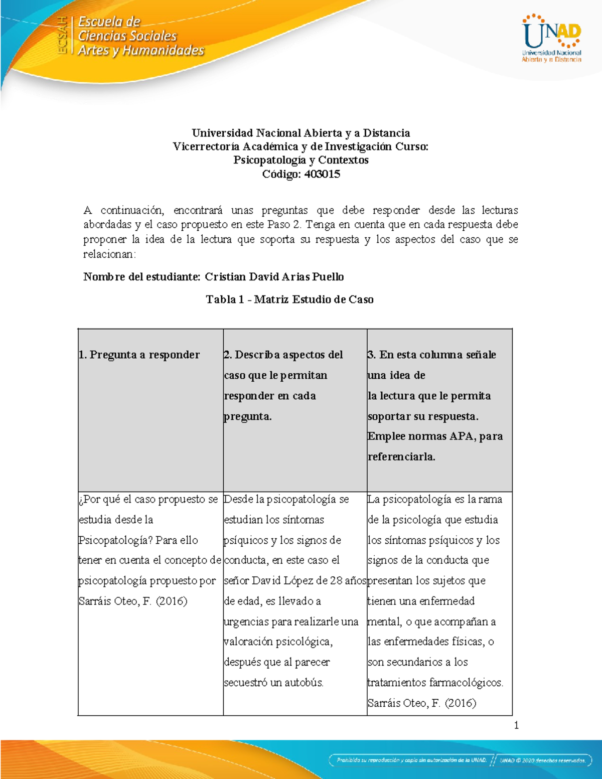 Anexo 1- Matriz Estudio de Caso- Paso 2 - Universidad Nacional Abierta y a Distancia ...