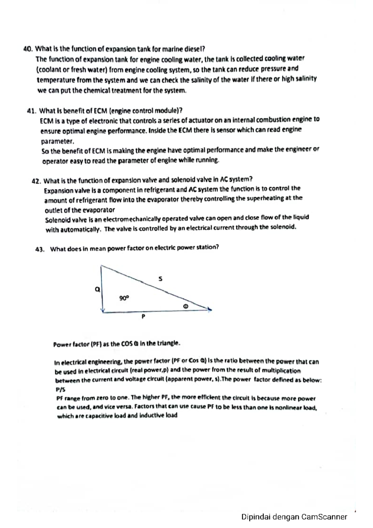 Engineer Exam 7 - Studocu