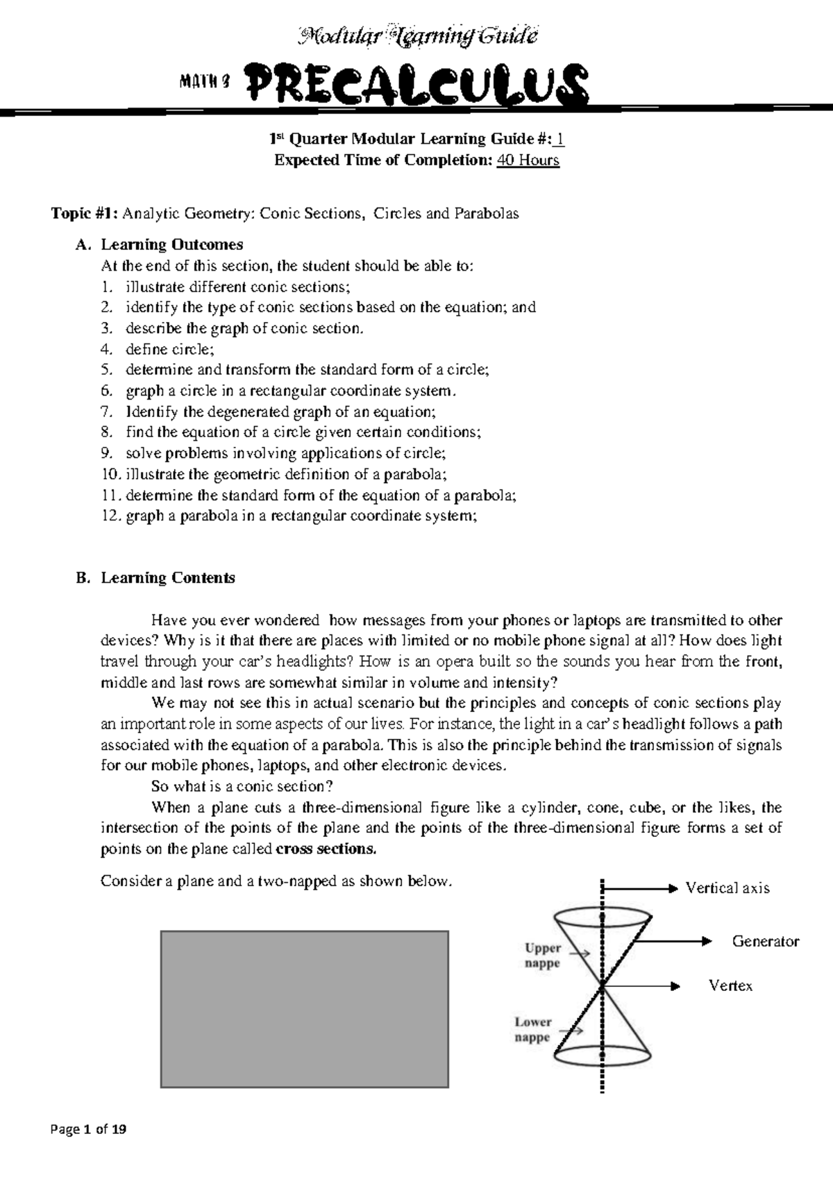 2021 MLG#1 and 2 Math 3 - math - 1 st Quarter Modular Learning Guide ...