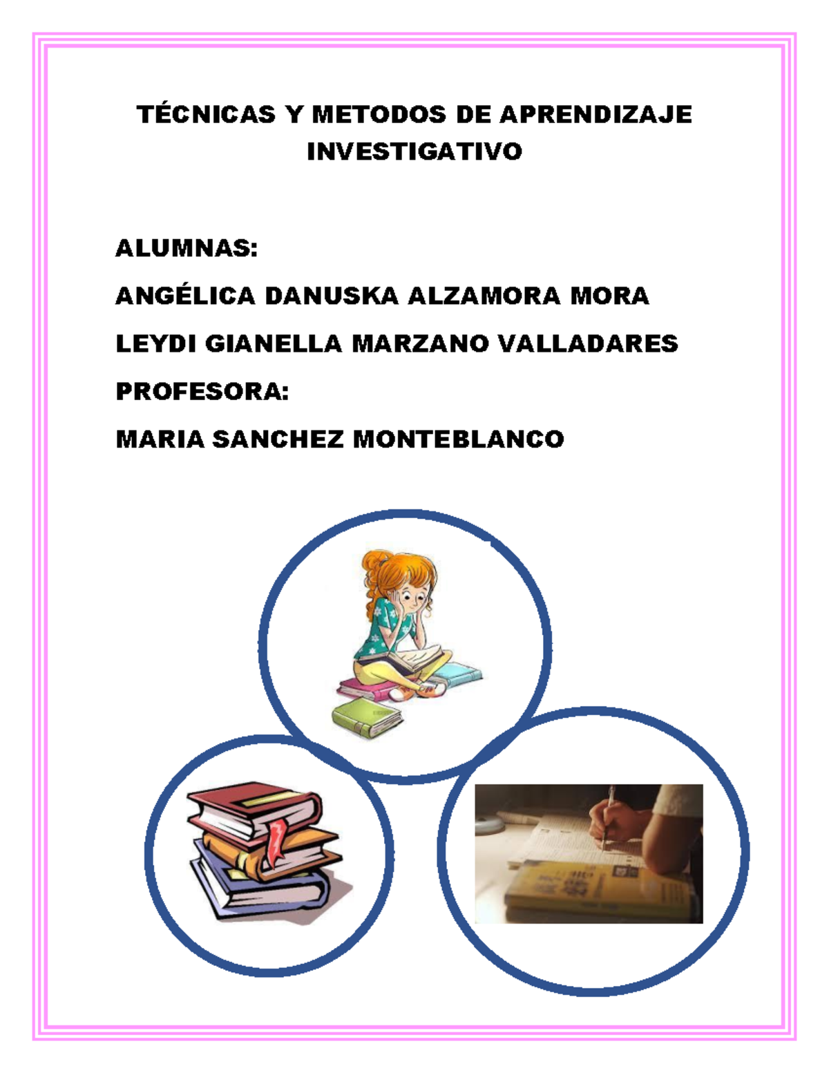 Técnicas Y Metodos DE Aprendizaje Investigativo UNI3 - T.. Y METODOS DE APRENDIZAJE ...
