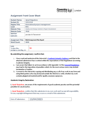 Apple company Risk management - APPLE INC. RISK MANAGEMENT Introduction ...