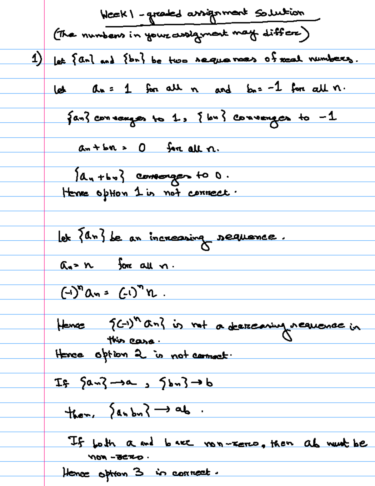 Week 7 maths - B.com - Studocu