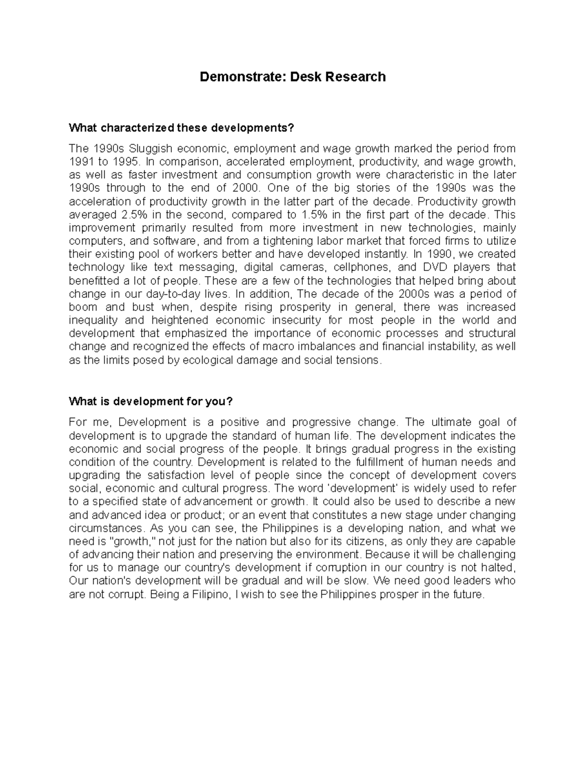 Demonstrate - This activity will students to know about essay's, how to ...