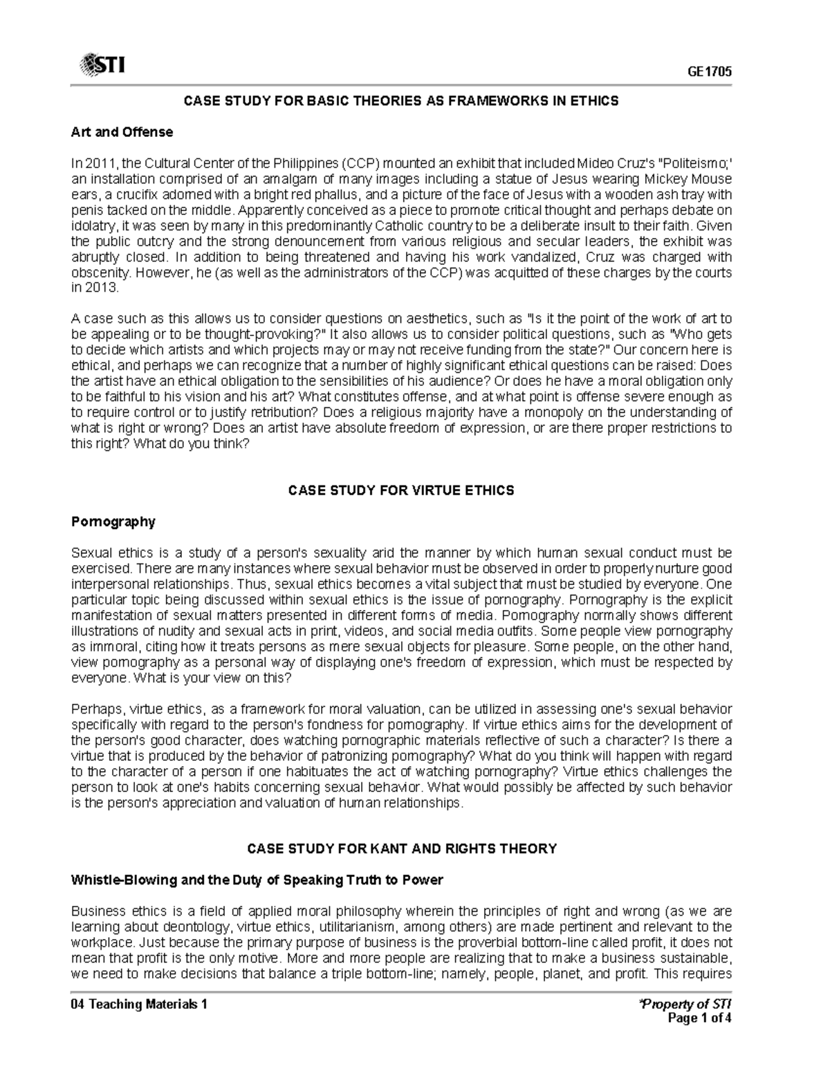 04 Teaching Materials 16 - 04 Teaching Materials 1 *Property of STI ...