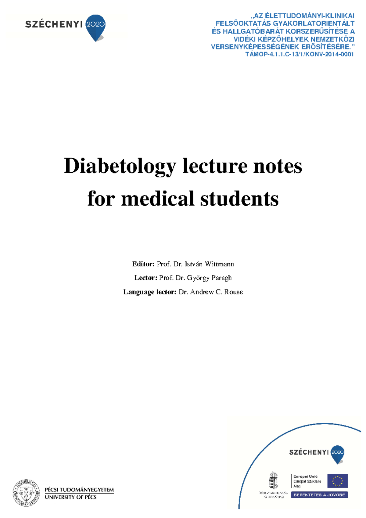 Notes in diabetology for medical students - Anatomy - Studocu