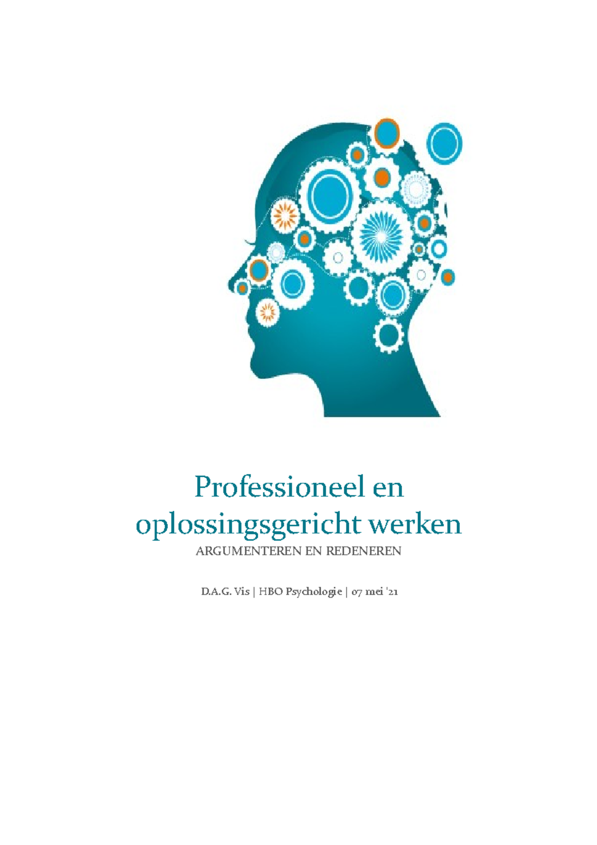 Professioneel en oplossingsgericht werken les 2 - Professioneel en ...