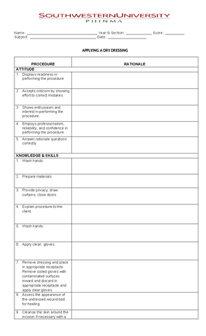 RETDEM Procedure - Name: _________________________________ Year ...