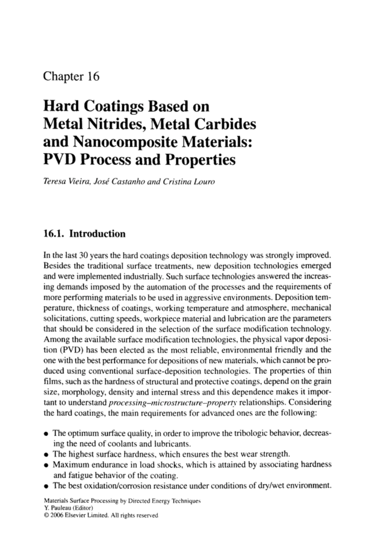 3 - its an article - Chapter 16 Hard Coating s Based on Metal Nitrides ...