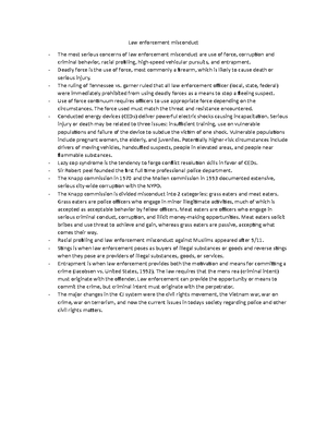 CJ chapter 5 pg. 99-105 notes - When the United States was founded ...