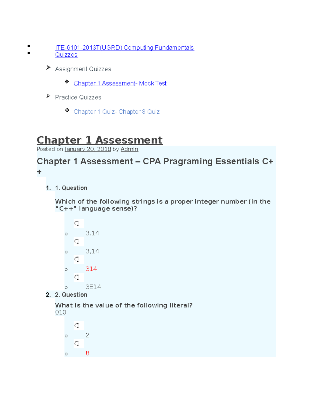 Netacad Ite 6101 2013 T Love Queenofsams Ite 6101 2013t Ugrd Computing Fundamentals Quizzes