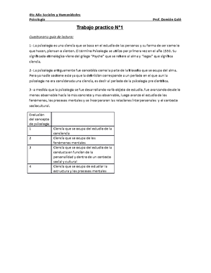 Actividad N°1 ingles - Exercises Date: 04/04/ Name: Geoffrey Martens ...