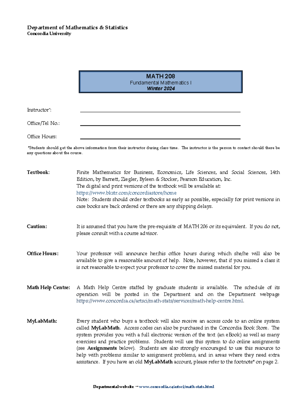 MATH208 outline - Departmental website concordia/artsci/math-stats.html ...