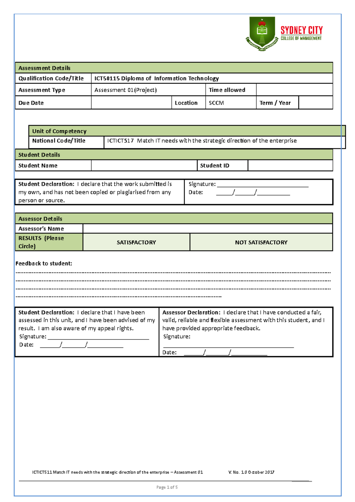 Parcial 1 3 July 2012, questions and answers - Assessment Details ...