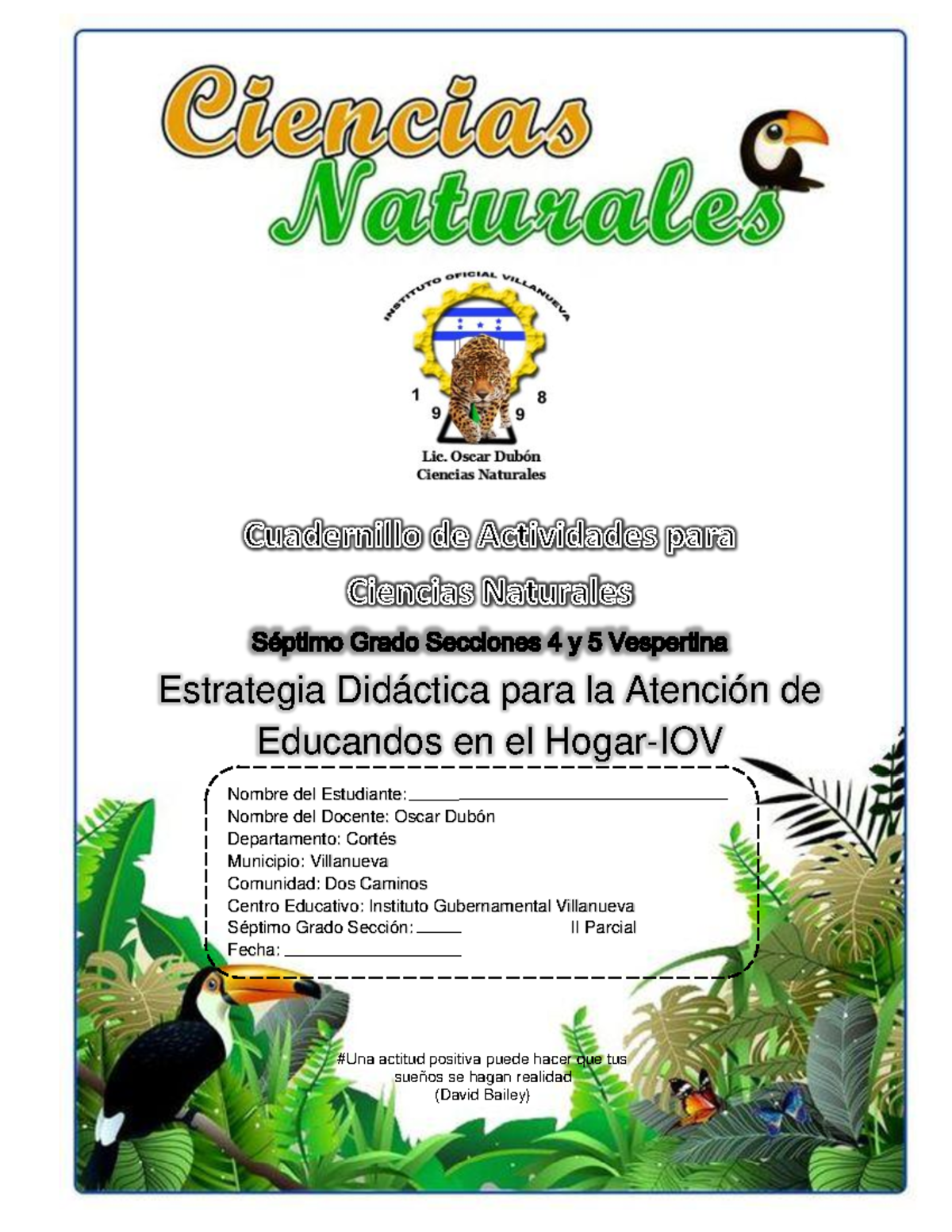 Cuadernillo DE CCNN- Dubon 7mo 4 y 5-convertido - Warning: TT: undefined function: 32 Warning ...