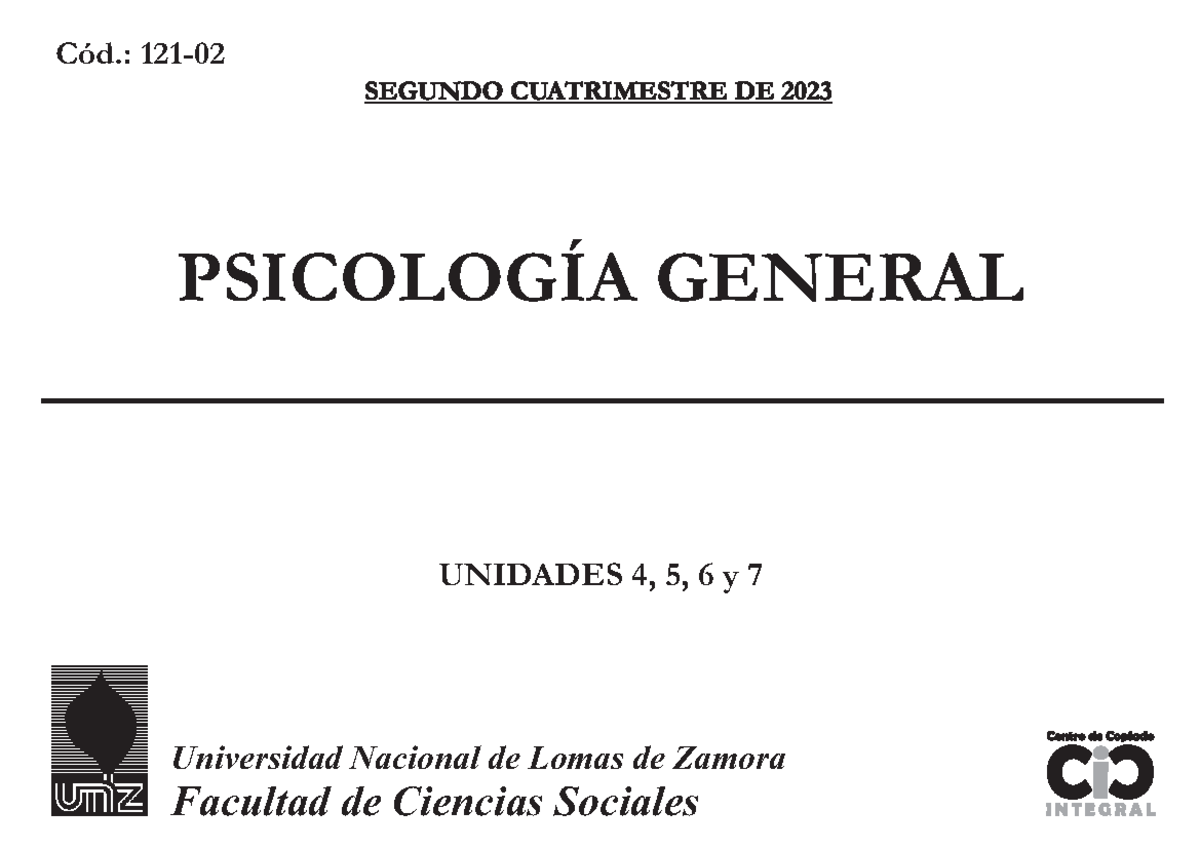 Modulo 4-5-6-7 2C 2023-desbloqueado - UNIDADES 4, 5, 6 y 7 Universidad ...