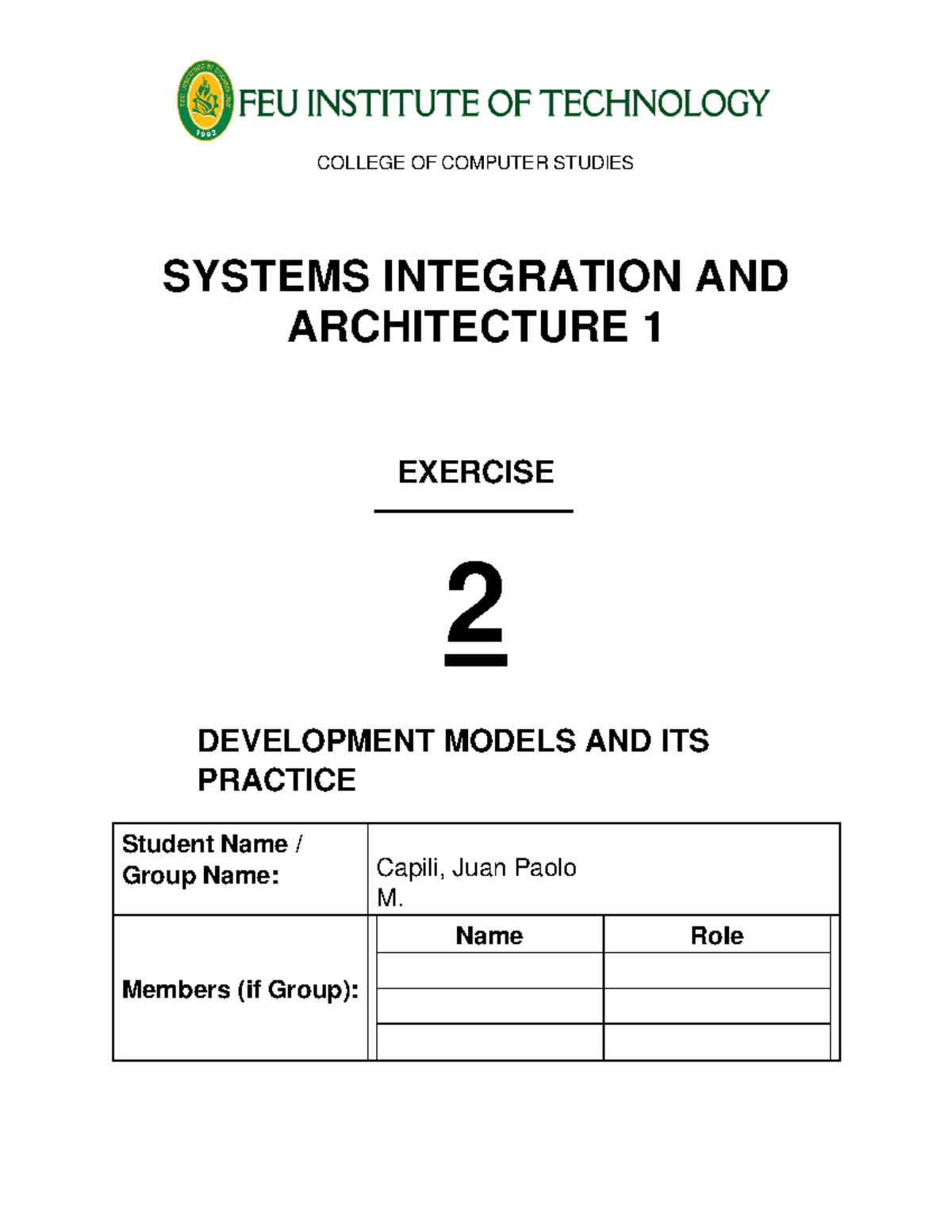 Capili JUan-Paolo Module-2-TSA - COLLEGE OF COMPUTER STUDIES SYSTEMS ...