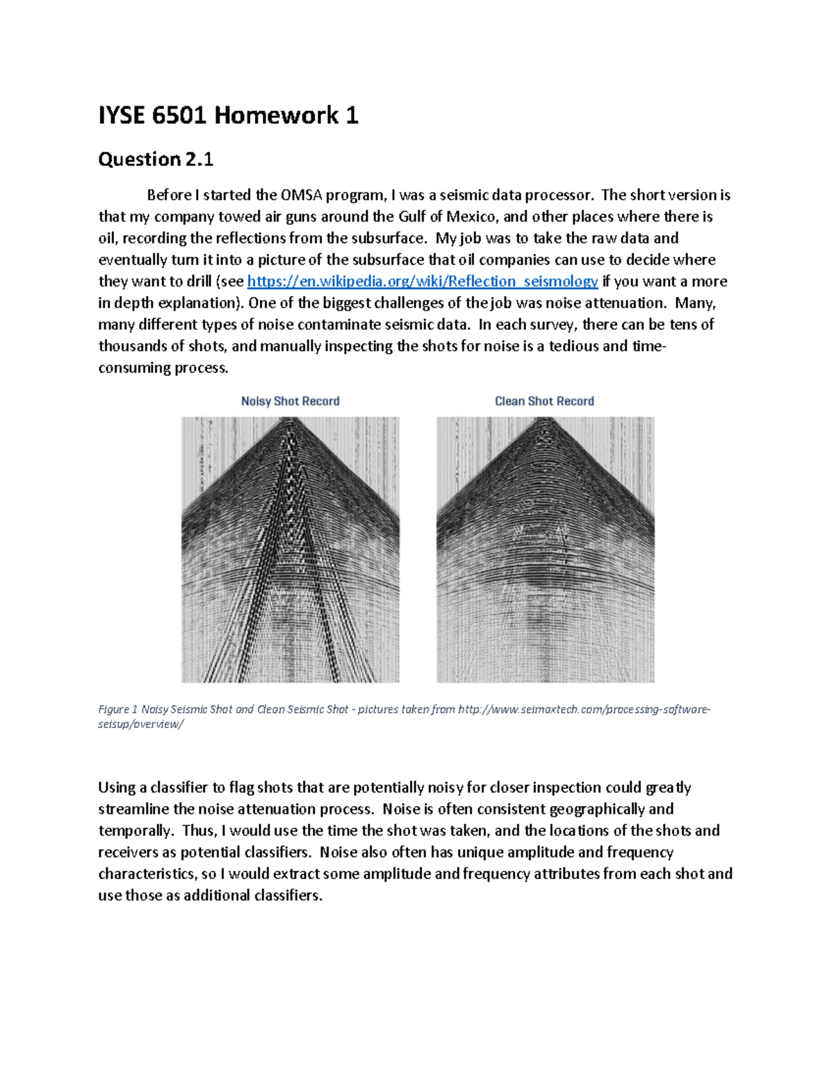 IYSE6501 Homework 1 Soln Submission 1 - IYSE 6501 Homework 1 Question 2 ...
