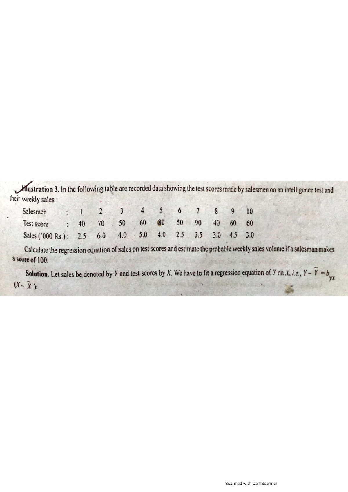 Math Regression Analysis Calculus And Linear Algebra Studocu