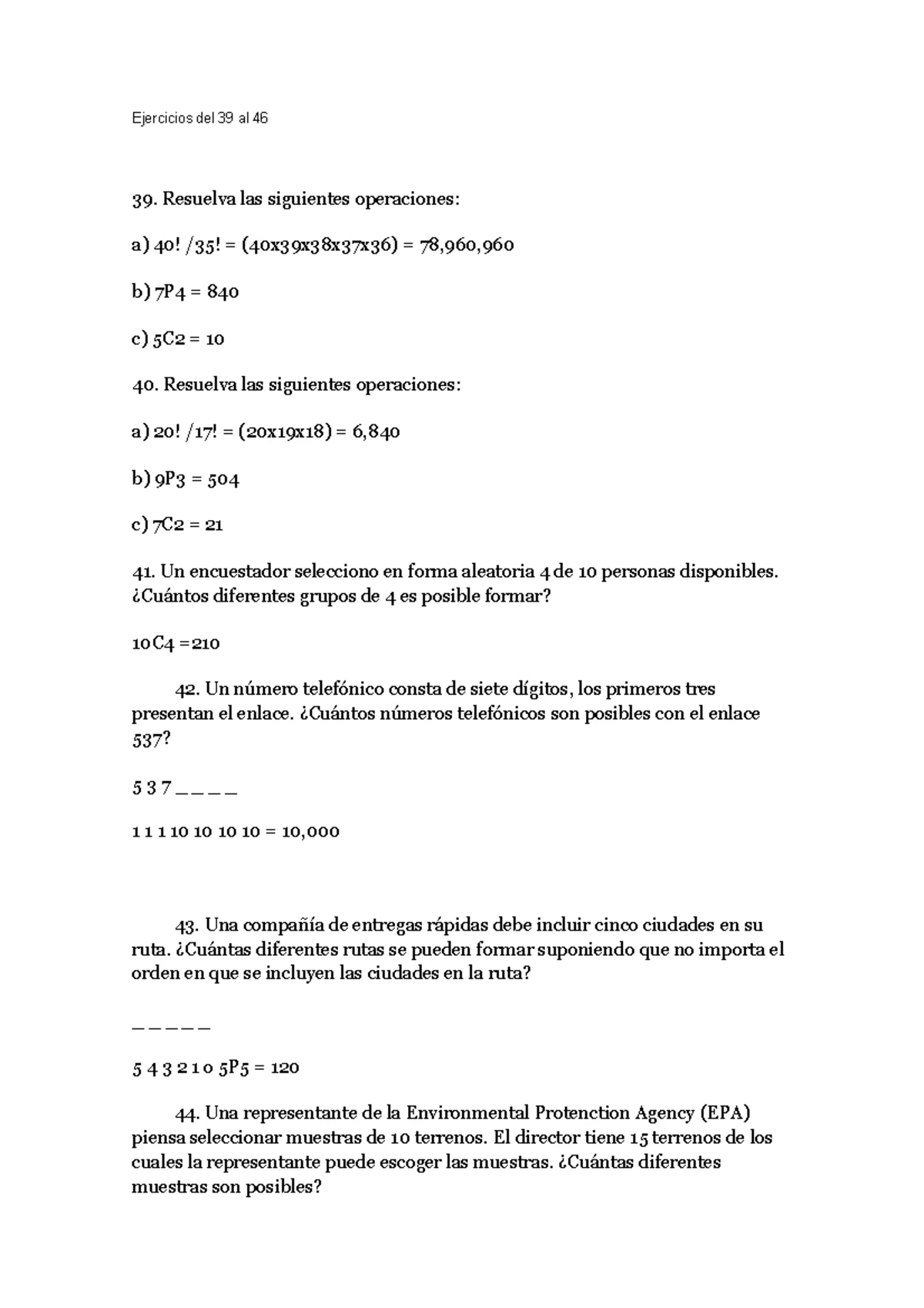 Ejercicios estadisticos 2 3 al 3 2 autónomo - UNIVERSIDAD TECNICA DE ...