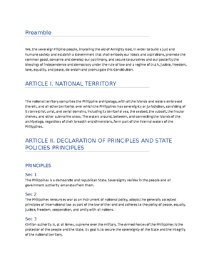 Constitutional Law. Module 12 - Sec 12 Cities that are highly urbanized ...