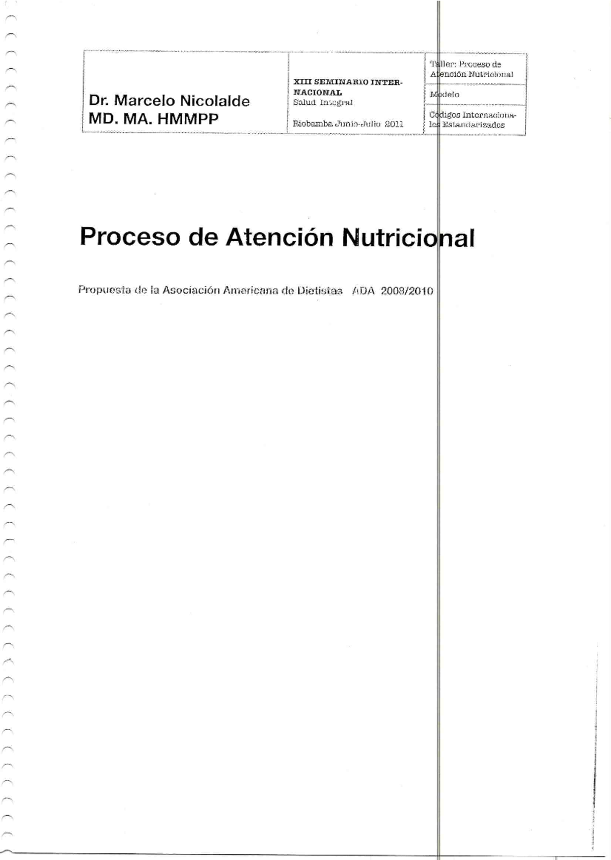 Archivomaterial 2022619211321 - Taller: Proceso de Atención Nutricional ...