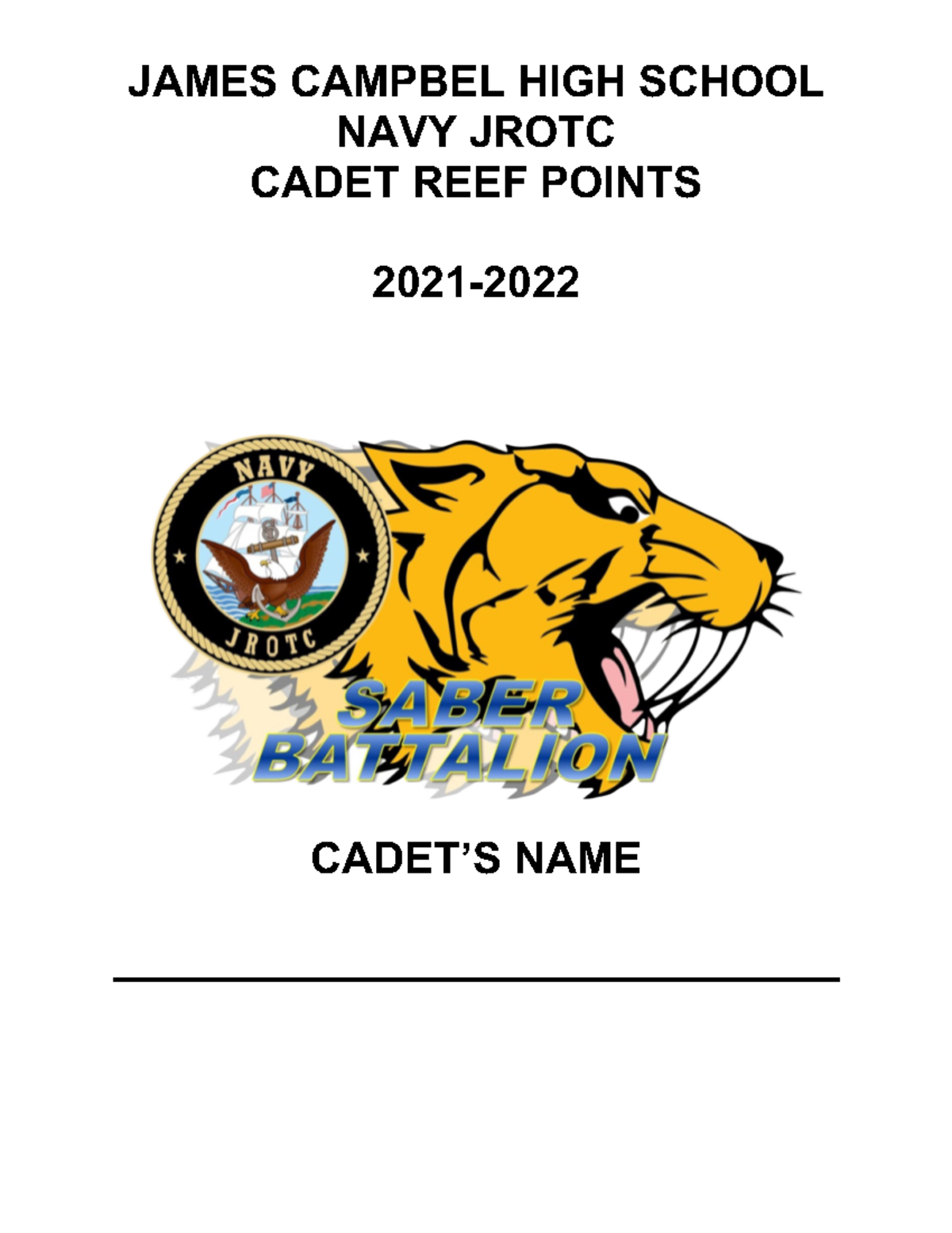 2020-2021 Njrotc Reef Points 2 - JAMES CAMPBEL HIGH SCHOOL NAVY JROTC ...